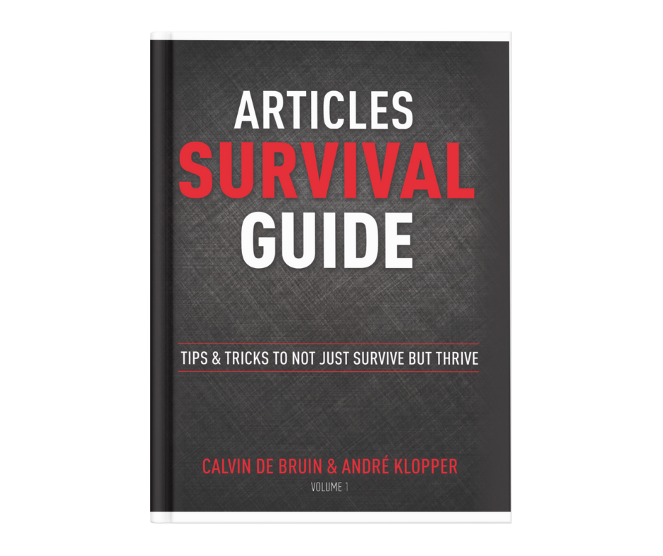 Survival Guide | Trainee Accountant Support Platform South Africa